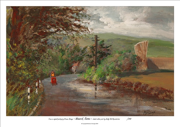 Wannock, Sussex | Limited Edition Print | Traditional Print | Landscape ...