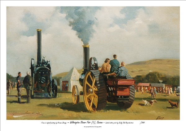 Wilmington Steam Fair | Limited Edition Print | Traditional Print ...