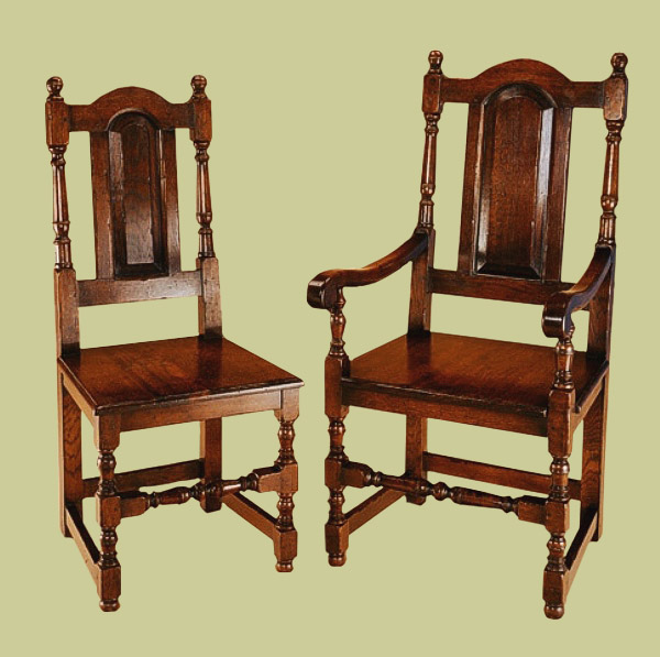 Bespoke Joined Chairs with Solid Seats