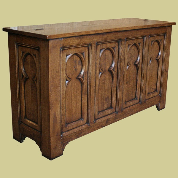 Gothic Style Tv Cabinet Custom Gray Painted Entertainment Center